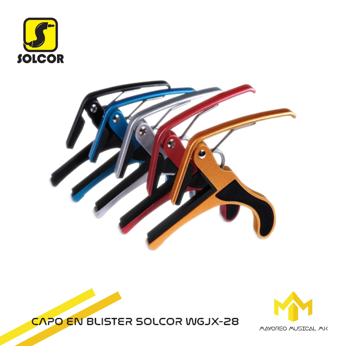 Capotrasto Solcor WGJX-28 – Mayoreo Musical MX